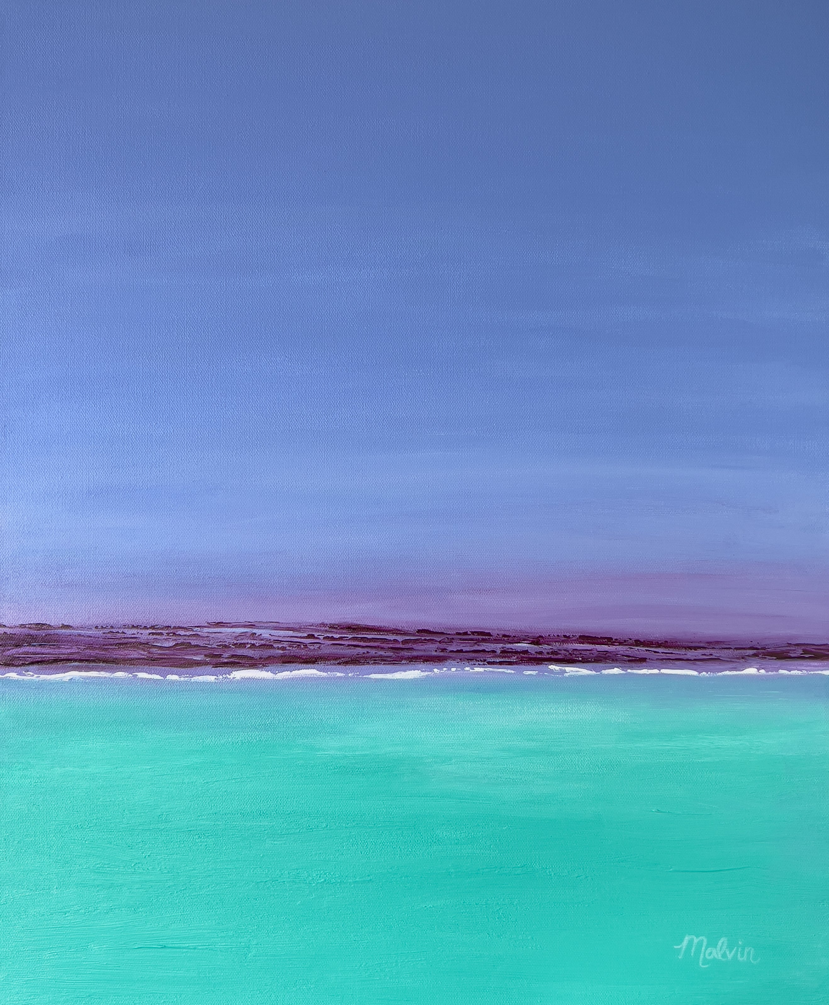 Violet Sonata | 24x20 – Melisa Malvin